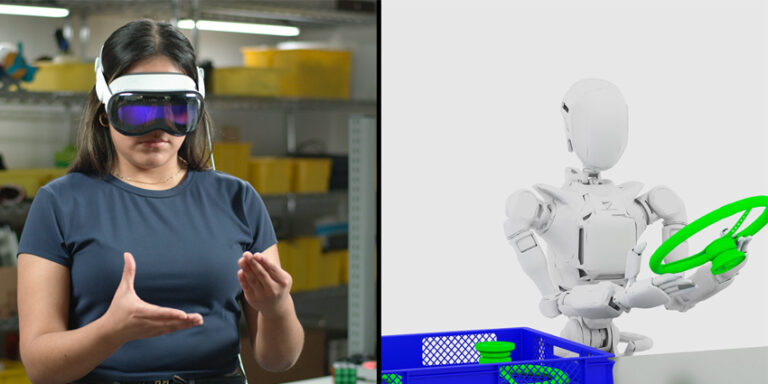 Apple Vision Pro Helps to Train NVIDIA Robots – CES 2025 – Immersive Learning Market